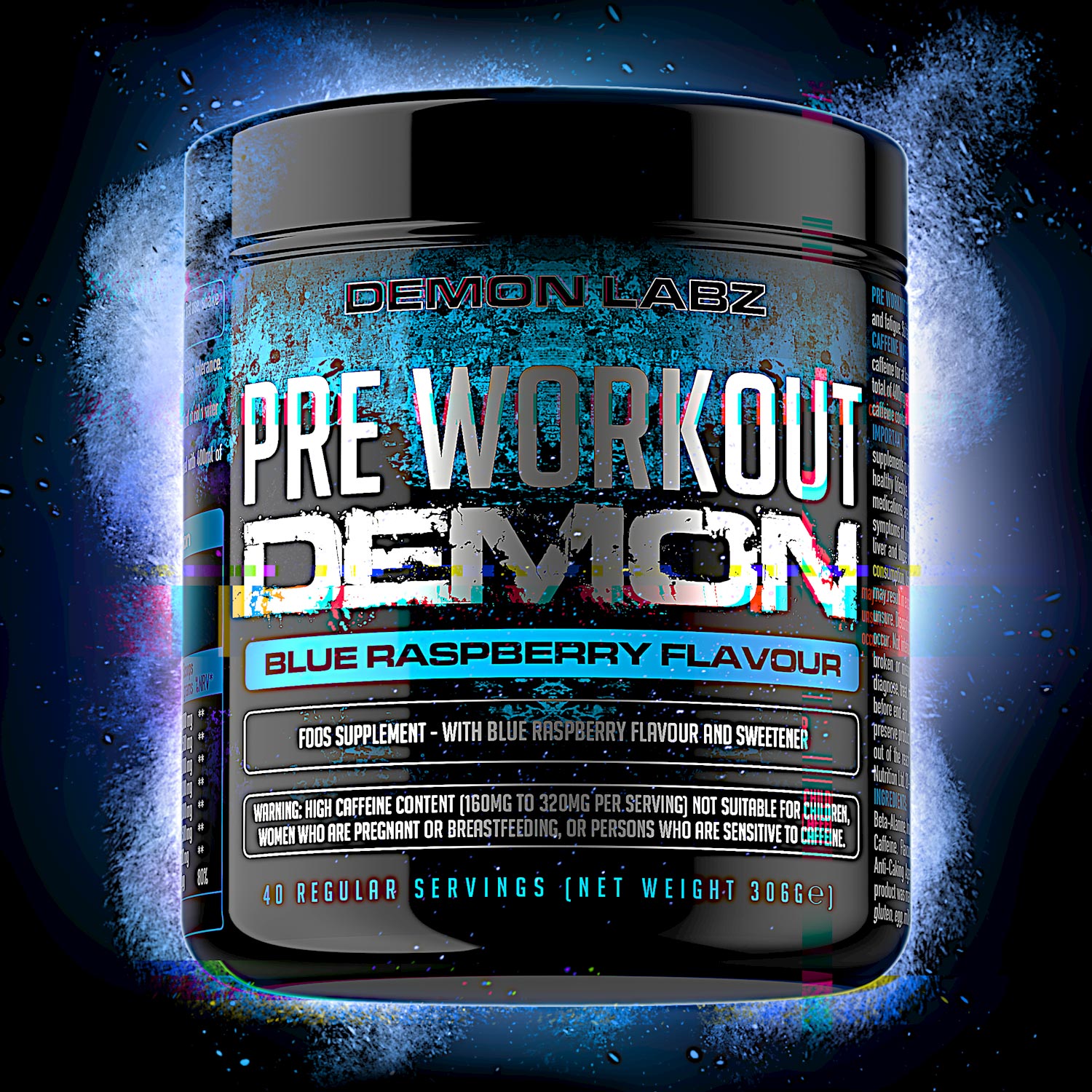 PRE WORKOUT DEMON FRAMBOISE BLEUE – FR – Demonlabz